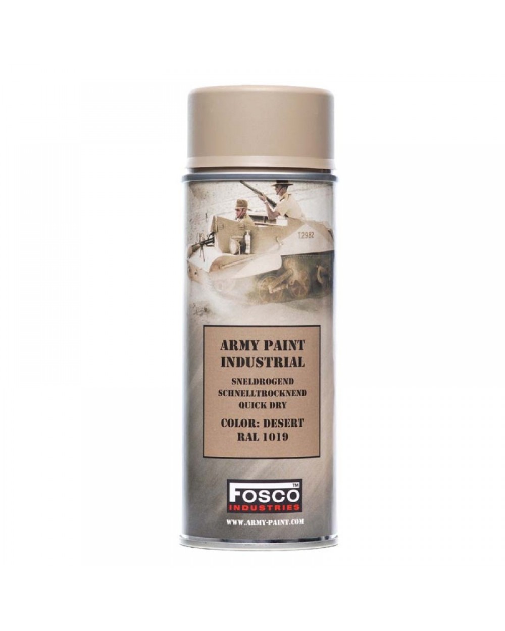 Fosco Industries Σπρέι Βαφής Army Paint Desert RAL 1019 400 ml