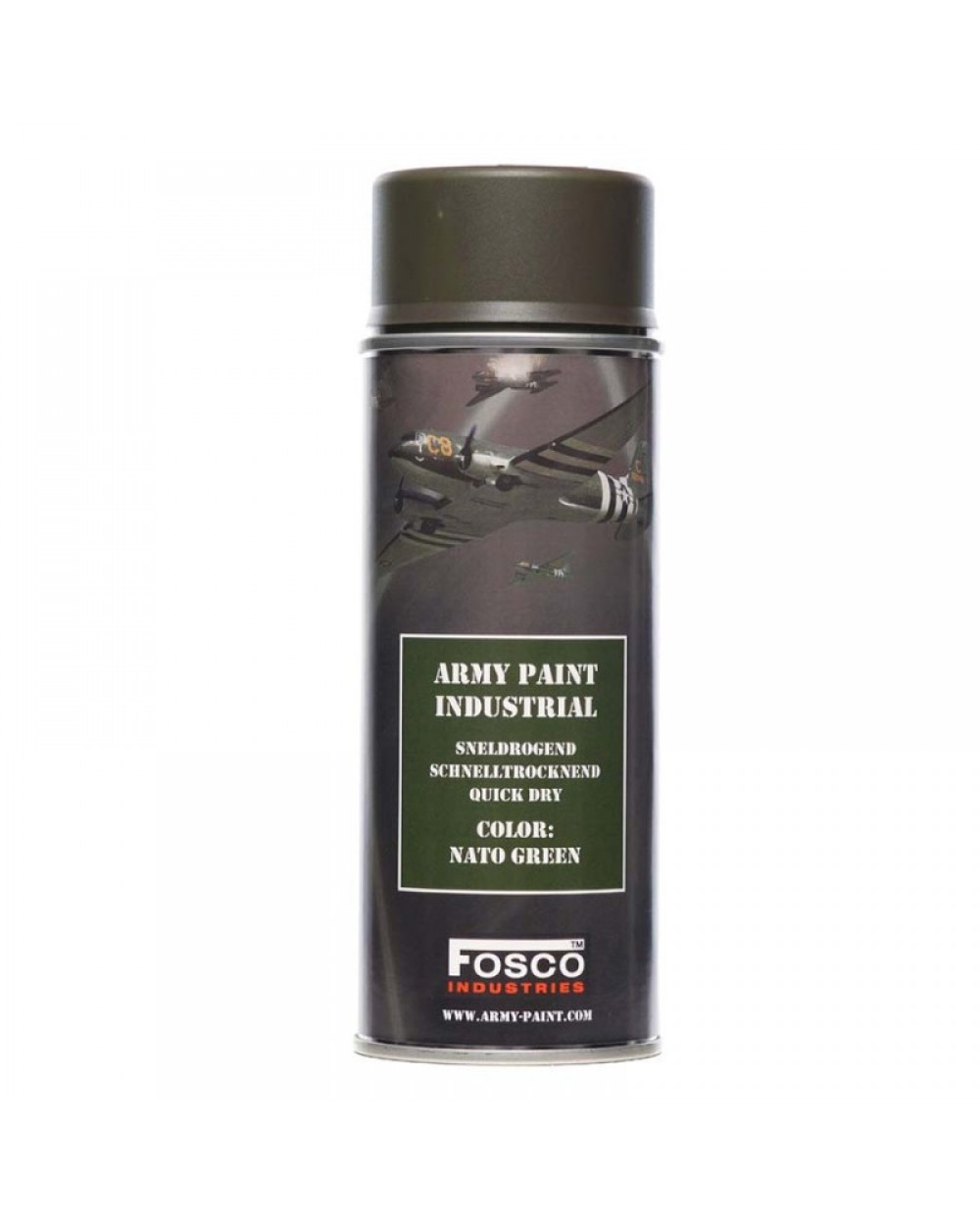 Fosco Industries Σπρέι Βαφής Army Paint Nato Green RAL 400 ml