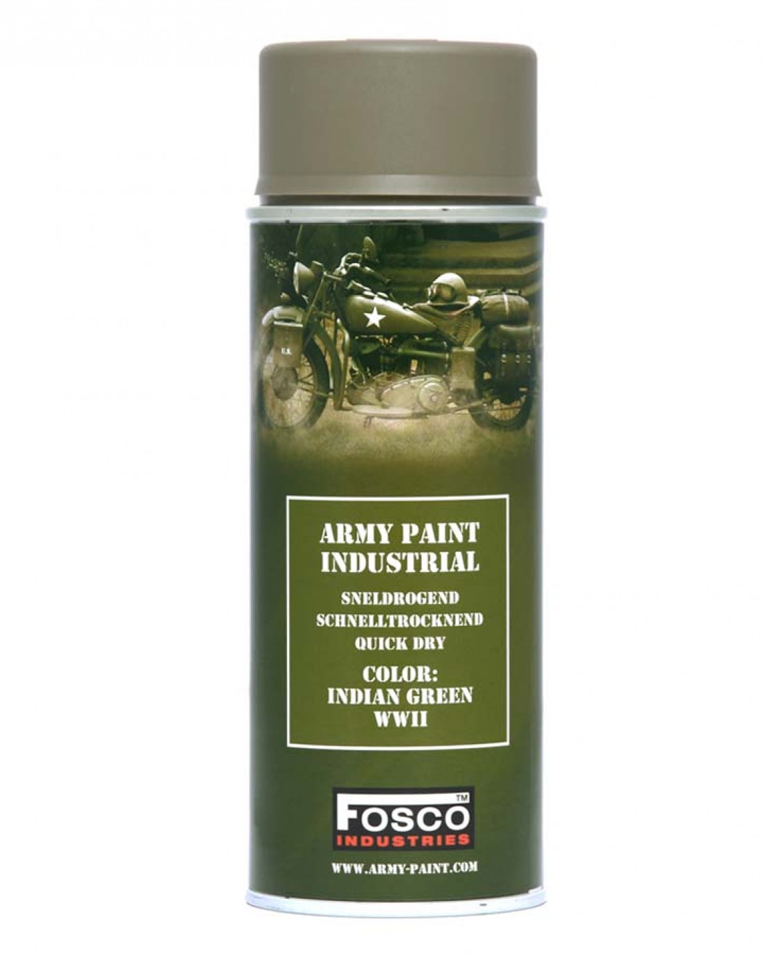 Fosco Industries Army Paint Indian Green WWII 400 ml