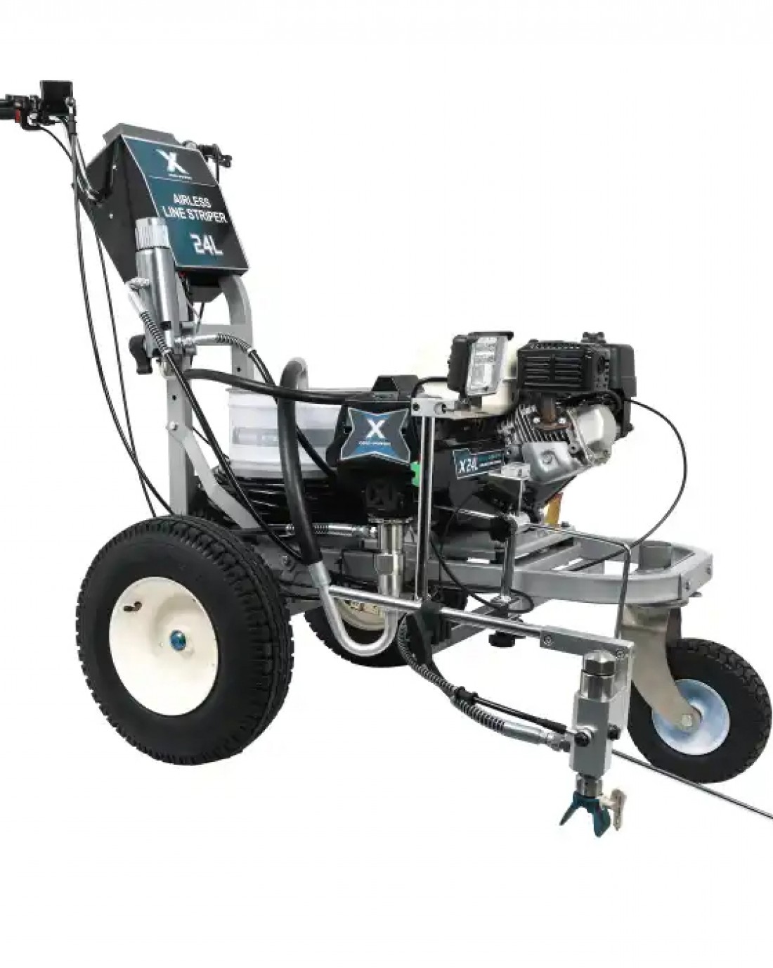 DP X24L Airless Road Line Striper Machine with Engine