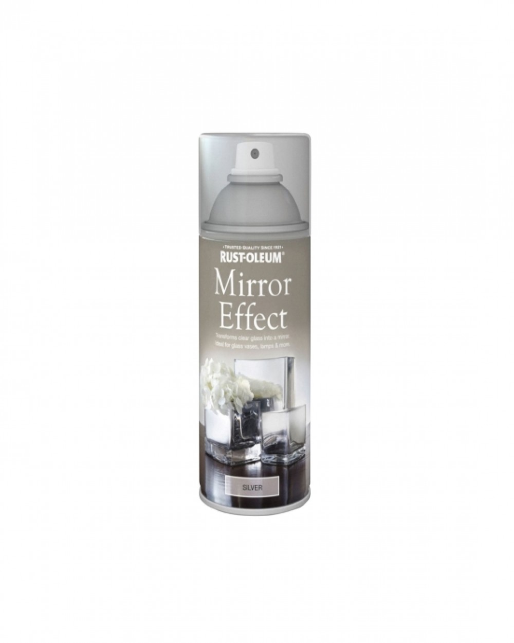 Rust-Oleum Mirror Effect Silver Paint Spray with Mirror Effect 150ml