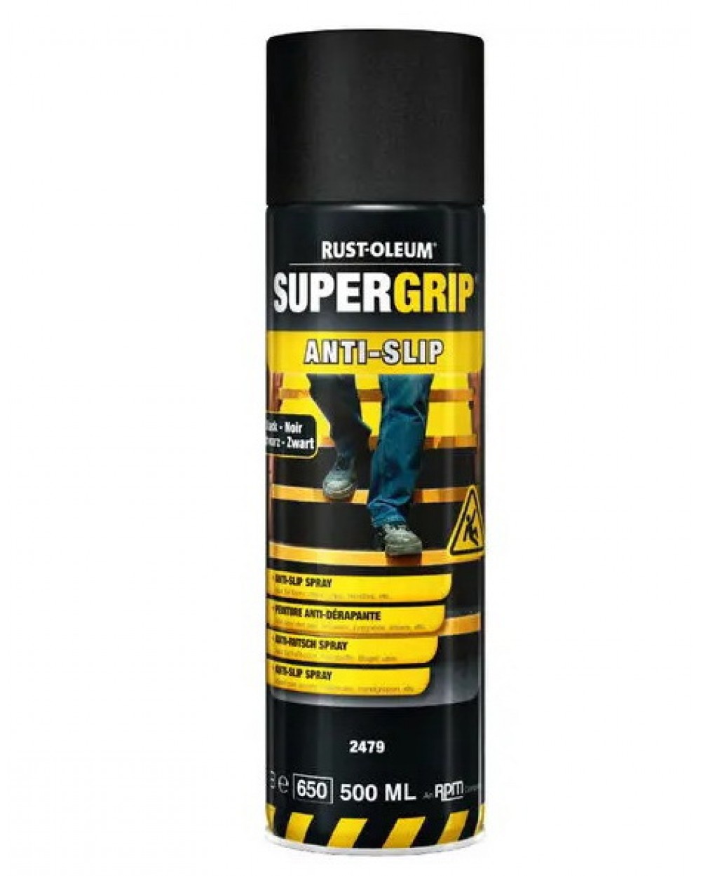 SUPERGRIP ANTI-SLIP ΑΝΤΙΟΛΙΣΘΗΤΙΚΟ ΣΠΡΕΙ ΓΙΑ ΚΑΘΕ ΕΠΙΦΑΝΕΙΑ 500ml ΜΑΥΡΟ