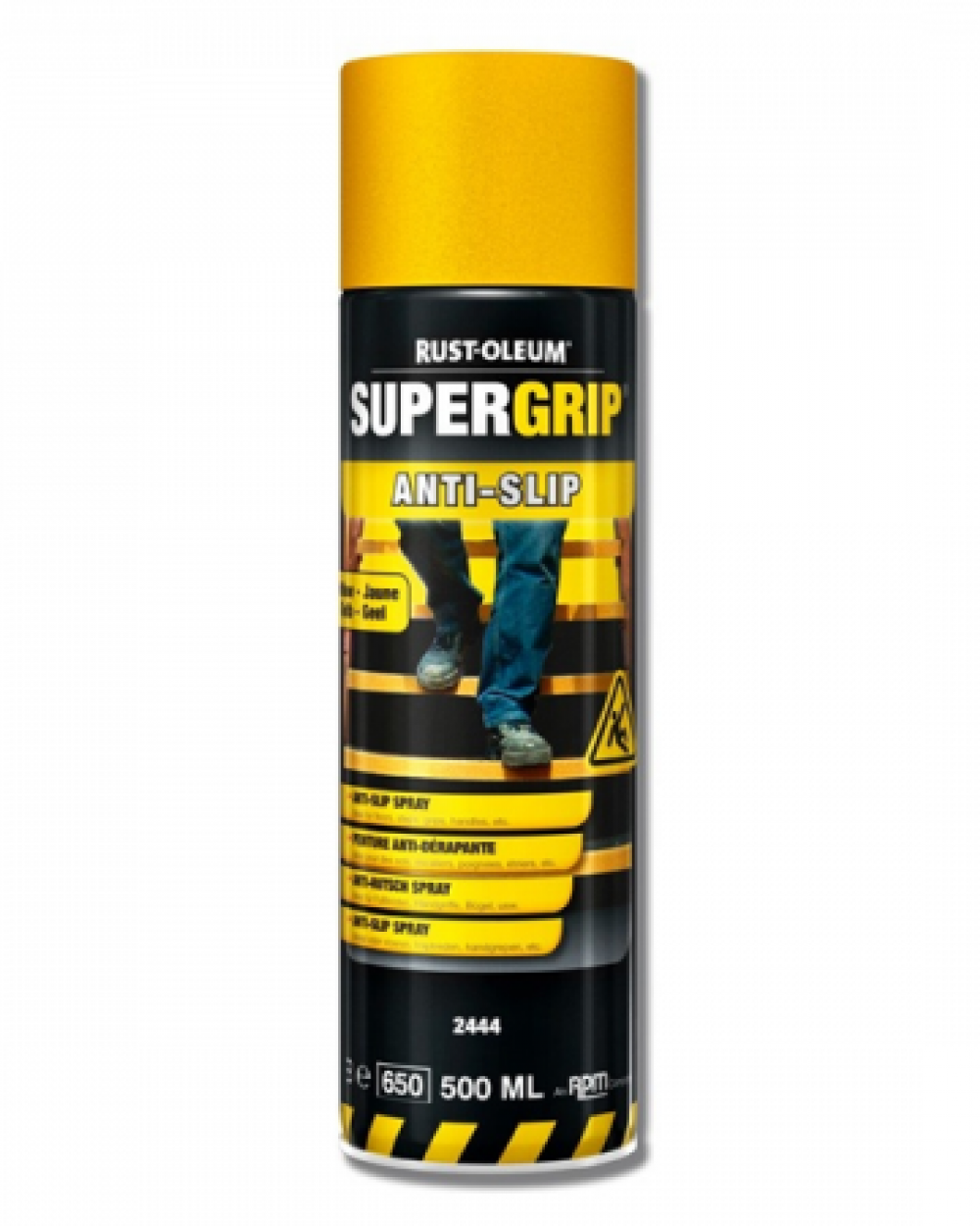 Spray anti-slip paint Rustoleum Supergrip Anti-Slip 500ml Yellow